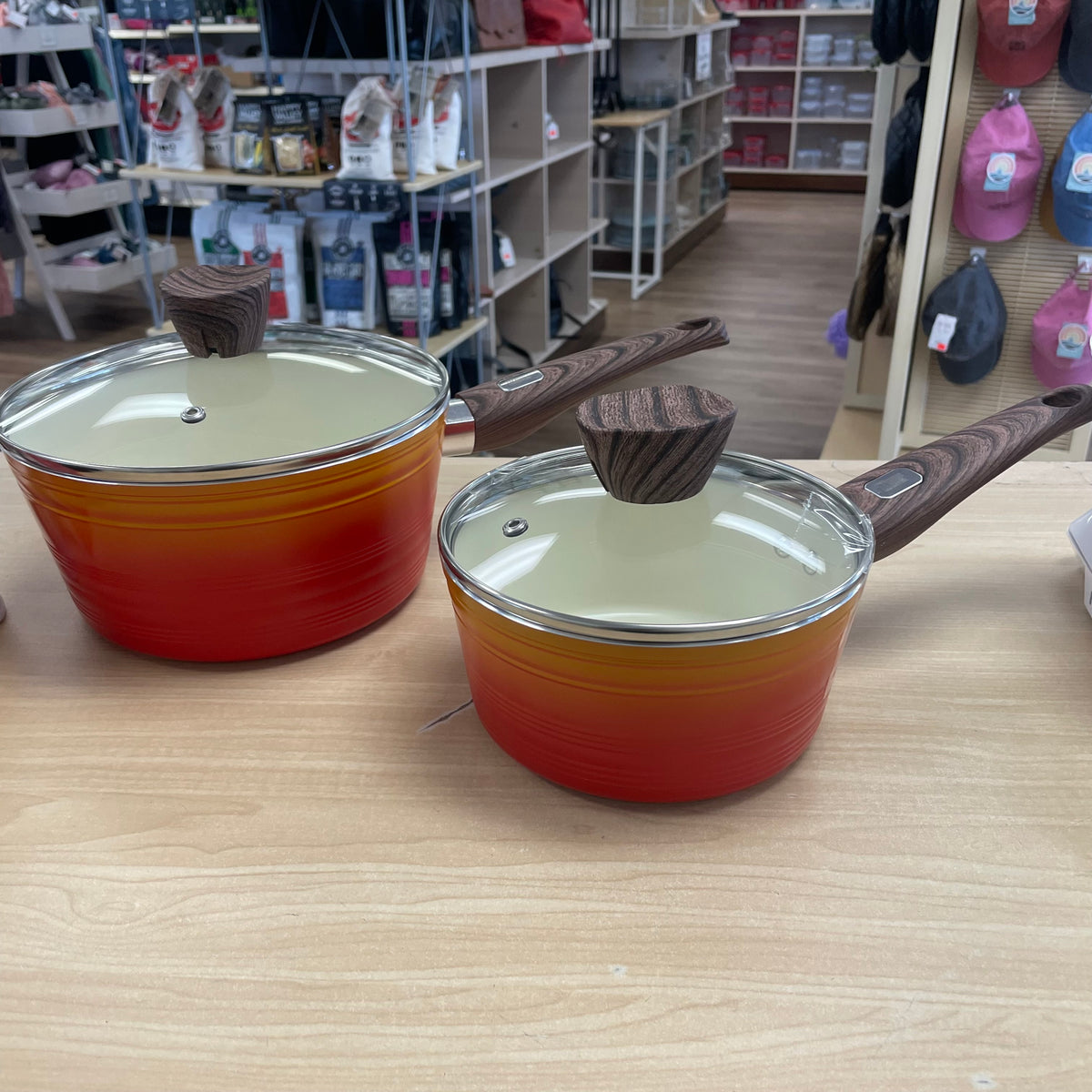 Robert Irvine Nonstick Ceramic Cookware - Orange gradient – Outlet Express